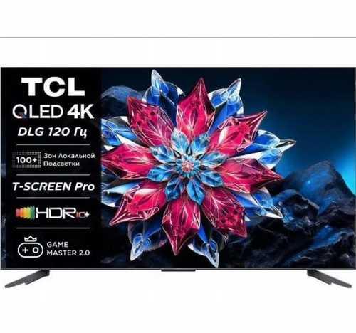 Qled Телевизор TCL 55C655 Pro, DLG 120 Гц, Новый