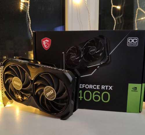 Видеокарта RTX 4060 MSI Ventus