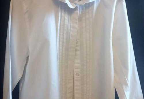 Блузка белая школьная 122
