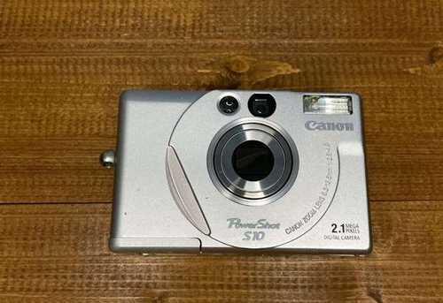 Canon Power-Shot S10 без аккумулятора