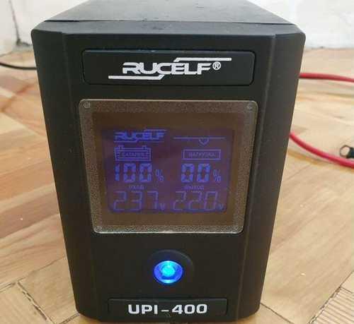 Ибп rucelf UPI-400-12E чистая синуса для котла