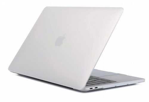 Чехол для MacBook Pro 13'' Soft Touch (Белый Прозр