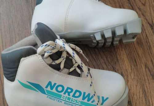 Лыжные ботинки nordway 28 размер