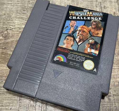 Картридж Wrestlemania Challenge Nintendo Nes