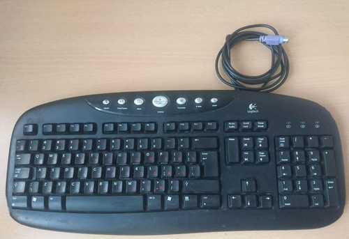 Клавиатура Logitech Keyboard Wired PS/2