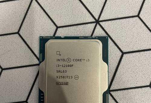 Процессор intel core i3 12100f