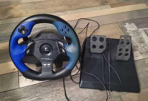 Игровой руль logitech driving force