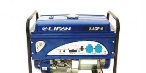 Генератор бензиновый Lifan 2,8 квт