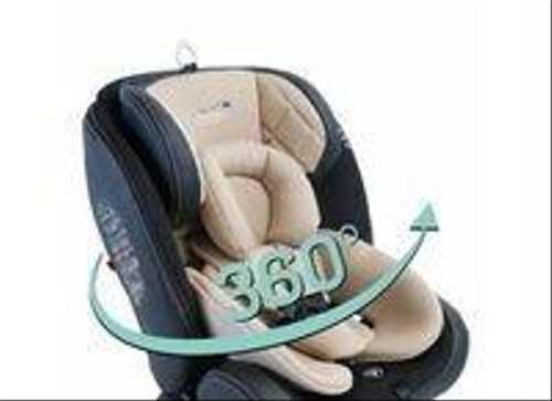 Автокресло amarobaby ST-3, Isofix класс D бежевое