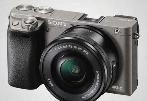 Sony a6000 grey + Объектив Sigma DN 30mm f/1.4 DC