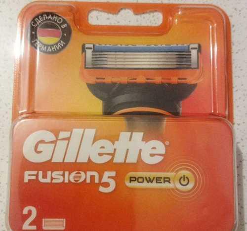 Сменные кассеты Gillette Fusion5 Оригинал