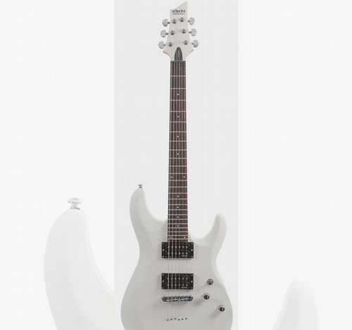 Электрогитара Schecter C-6 Deluxe Satin White