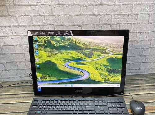 Моноблок 18.5" Acer на Celeron 4Gb/500Gb