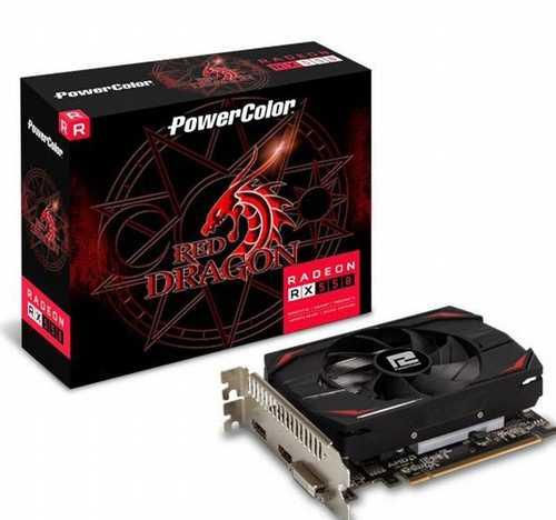 Видеокарта PowerColor Radeon RX550 4GB