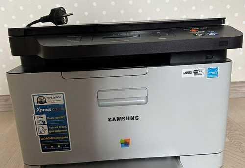 Лазерное цветное мфу Samsung Xpress SL-C460W