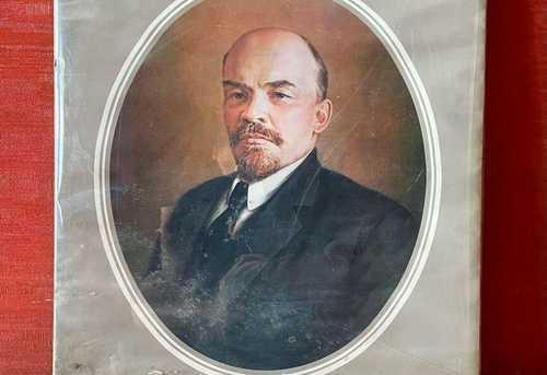 Старинный Портрет, плакат В.И.Ленин. СССР