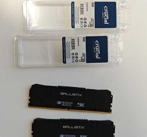 Оперативная память ddr4 16gb balliistix