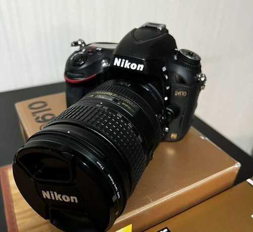 Зеркальный фотоаппарат nikon d600 с объективом