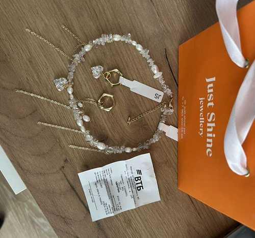 Колье и серьги Jast Shine jewellery