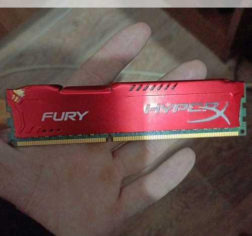 Оперативная память ddr3 4 gb hyperx fury