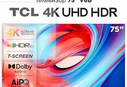 TCL 75V6B 4K UHD 75" (191 см) SmartTv