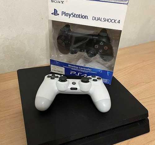 Sony Playstation 4 Slim (1Tb) (Cuh-2208B)   dualss