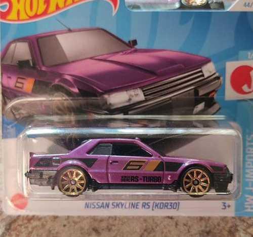 Hot wheels nissan skyline RS (KDR30)