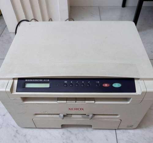 Принтер лазерный мфу Xerox 3119