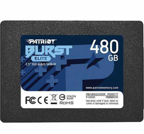 Внутренний SSD-накопитель 480Gb Patriot #345781