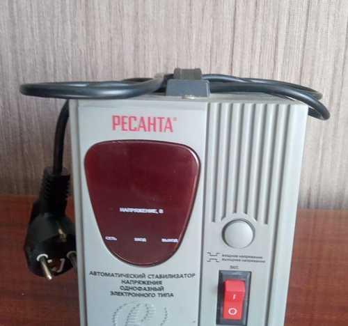 Стабилизатор напряжения ресанта