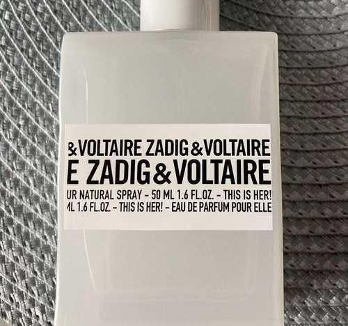 Zadig voltaire this is her распив