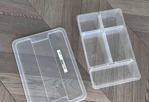 Контейнер пластик Икея для хранения и вешалки IKEA