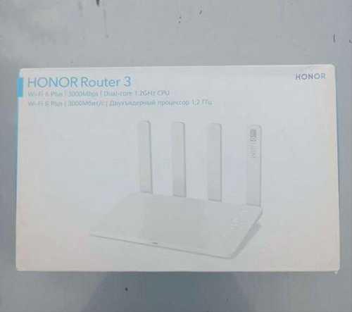 Wifi 6 роутер Honor Router 3
