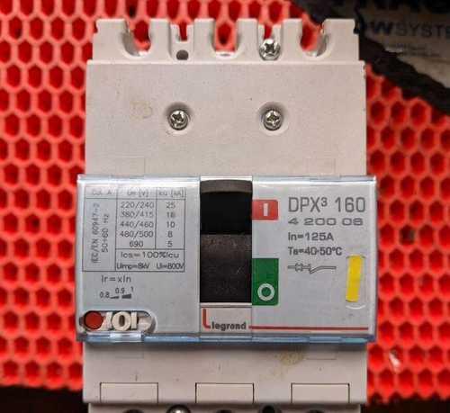 Автоматический выключатель Legrand Dpx3 160