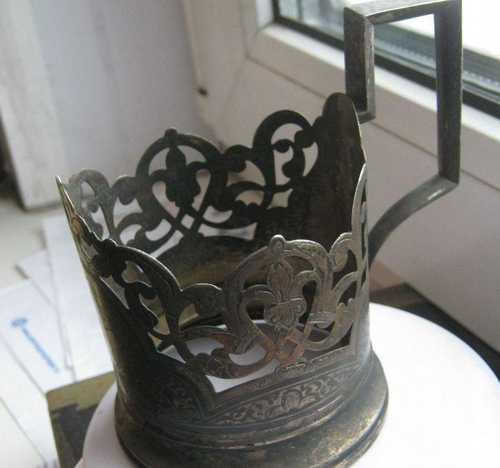 Подстаканник серебро СССР