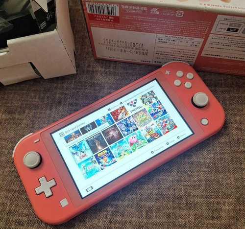Nintendo switch lite прошитый 32GB+256Gb