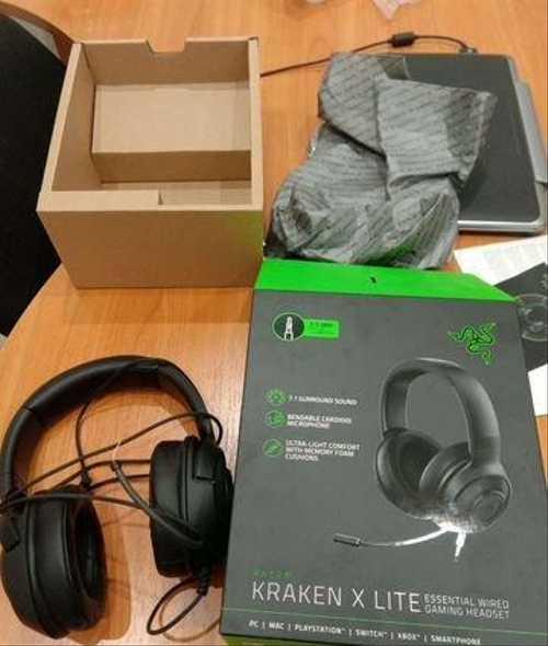 Проводная гарнитура Razer Kraken X Lite