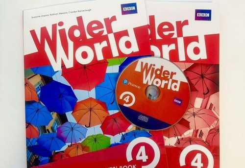 Wider world 4 новый комплект (не перепечатки)