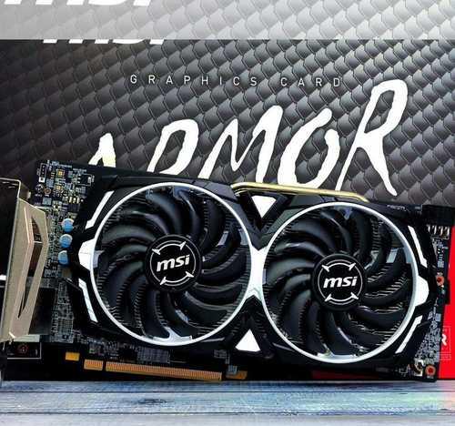 Видеокарта Msi armor RX 580 8gb