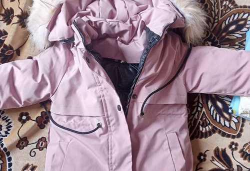 Куртка детская зимняя для девочки на 2 года