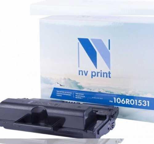 Тонер картридж nv print 106r01531 для xerox