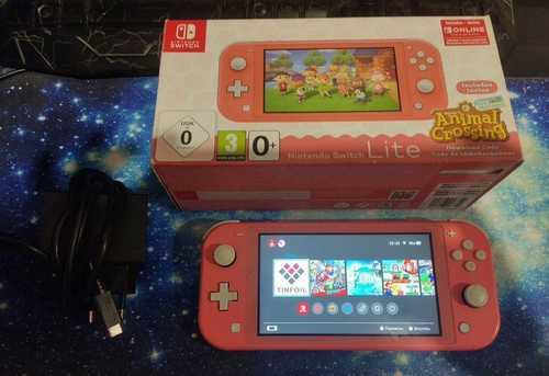 Прошитый nintendo switch lite