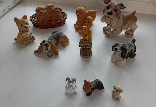 Статуэтки собаки керамические фигурки коллекция