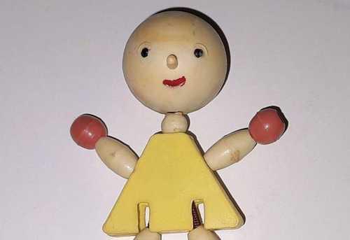 Винтажная куколка на резинках СССР