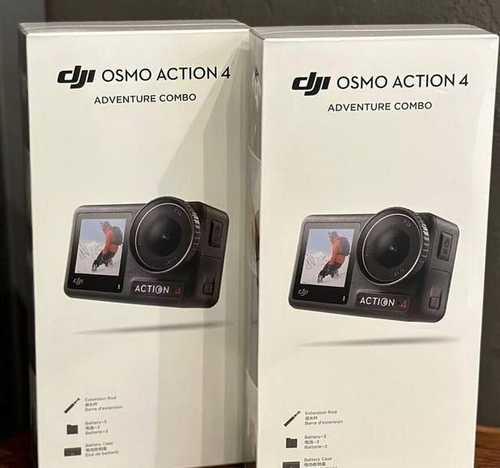 Экшн камера DJI Osmo Action 4 Adventure Combo