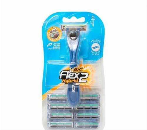 Бритва "Flex 2 Hybrid", +8 сменных кассет