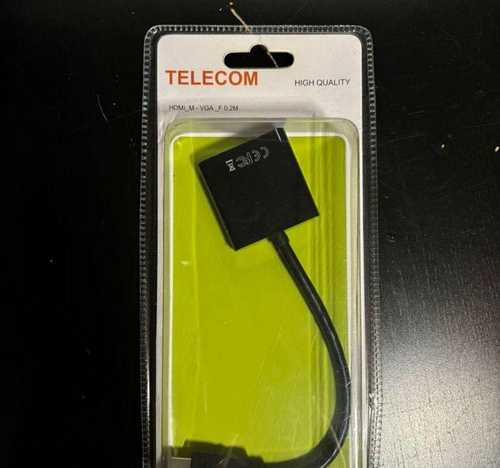 Переходник конвертер hdmi - vga telecom