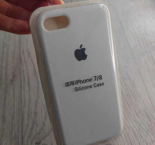 Чехол Silicone case для iPhone 7/8/SE