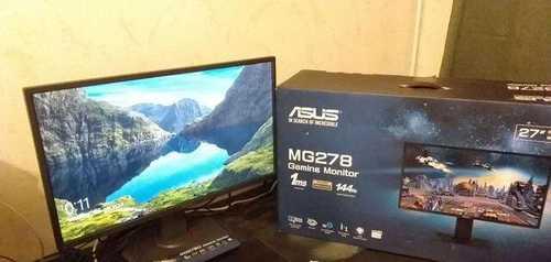 Asus mg278q 2k игровой монитор, 144hz, 1ms, 27"