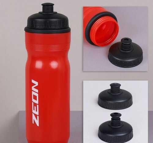 Фляжка велосипедная zeon WB066 750ML red